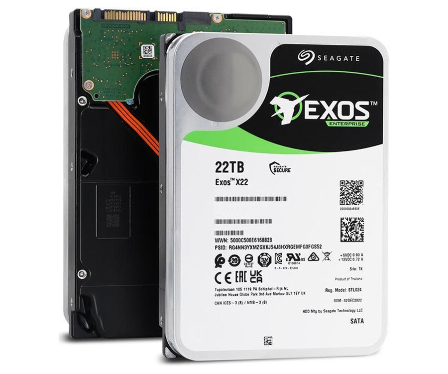HDD Seagate Exos 22TB 7200RPM 256Mb Cache, Chuẩn chất lượng!! Giá rẻ | Gearshop